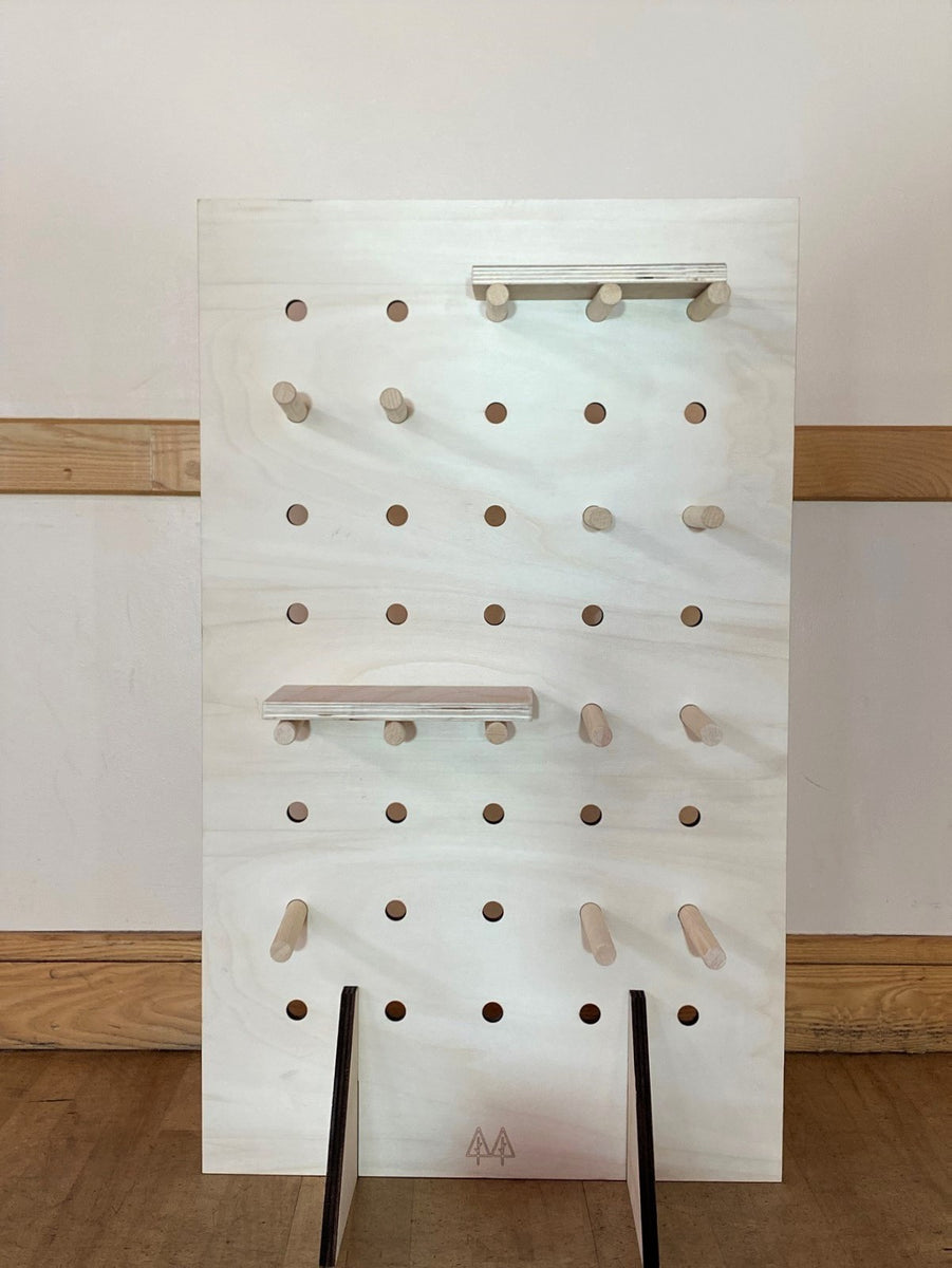 The Tall Peg Board - Freestanding – PEGBOARDERS