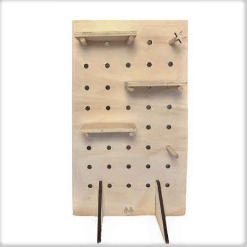 The Tall Peg Board - Freestanding – PEGBOARDERS